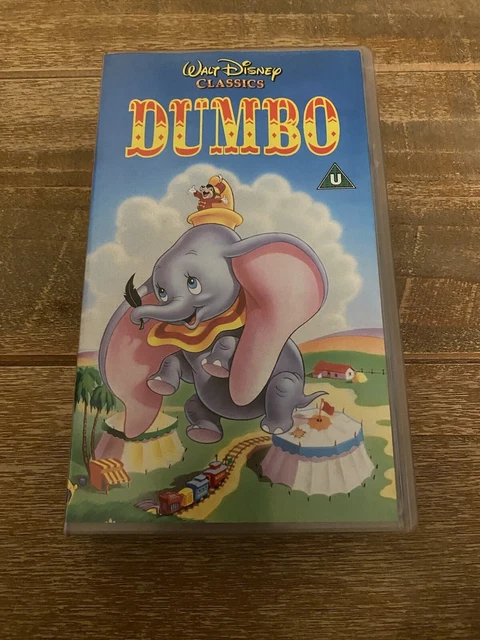 DUMBO WALT DISNEY Classics VHS Video With Sample Sleeve Rare Children’s ...