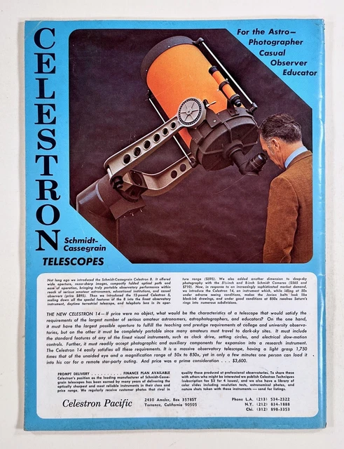 1972 SEP SKY & TELESCOPE American Eclipse MULTI-MIRROR TELESCOPES ...