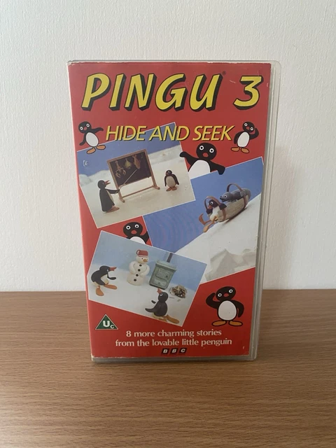PINGU 3 HIDE and Seek VHS Video Tape BBC £5.50 - PicClick UK