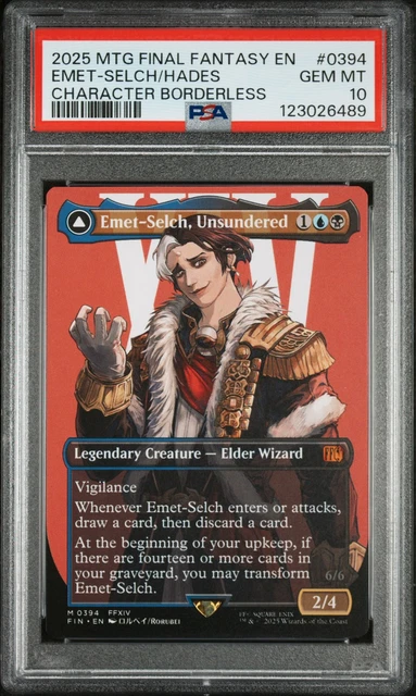 2025 MTG FINAL Fantasy Emet-Selch, Unsundered/Hades, Sorcerer Of Eld ...