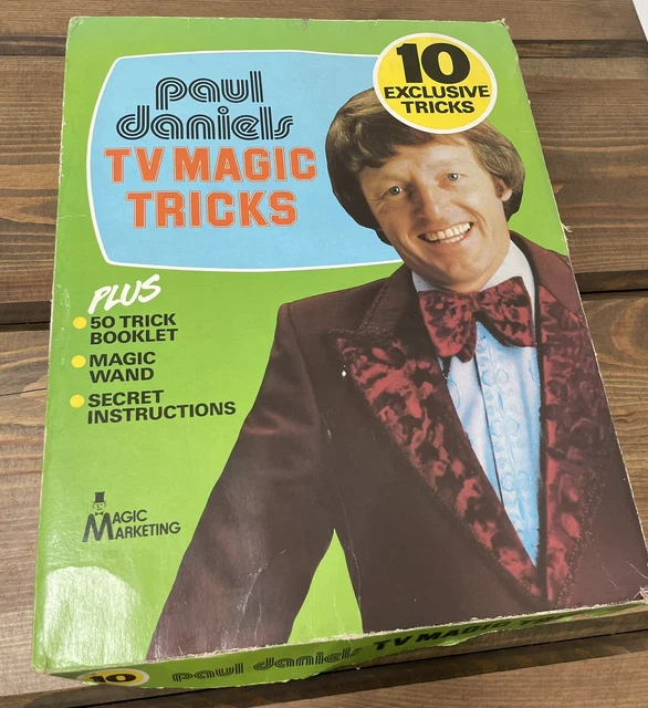 VINTAGE 1979 PAUL Daniels TV Magic Tricks Game £8.00 - PicClick UK