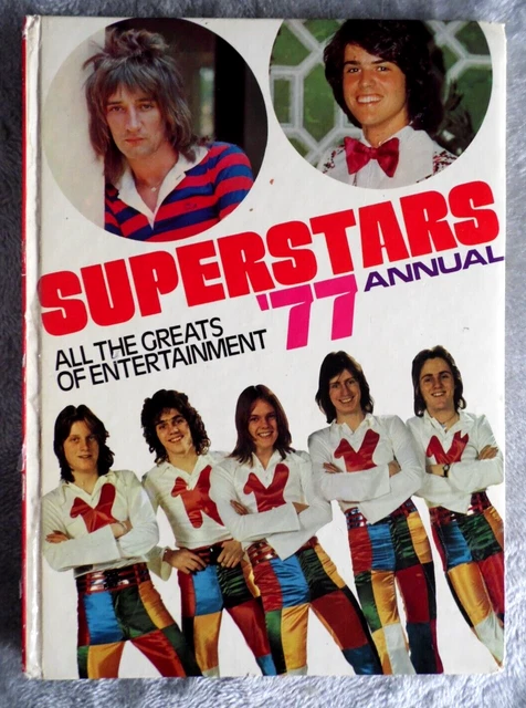 VINTAGE, SUPERSTARS 77 Annual 1977, All The Greats Of Entertainment ...