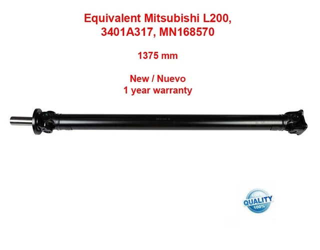 ARBRE DE TRANSMISSION EQUIVALENT Mitsubishi L200, 3401A317, MN168570 ...