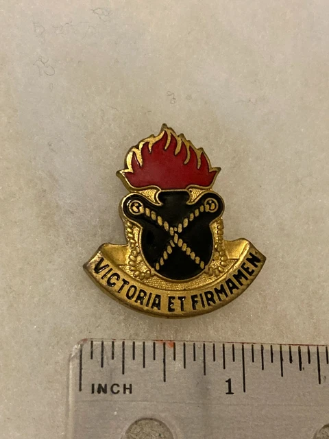 AUTHENTIC US ARMY 187th Ordnance Battalion Unit DI DUI Crest Insignia £ ...