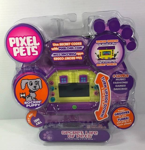 PIXEL CHIX SECRET LIFE OF PETS Electronic Game SEALED! 2006 Mattel ...