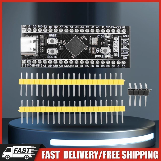 PLACA DE DESARROLLO STM32F401CCU6/STM32F411CEU6 STM32F4 placa central placa de aprendizaje EUR 6 ...