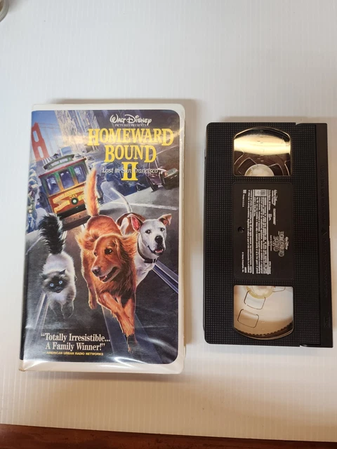 HOMEWARD BOUND 2 Lost In San Francisco VHS Movie Walt Disney 1996 £4.72 ...