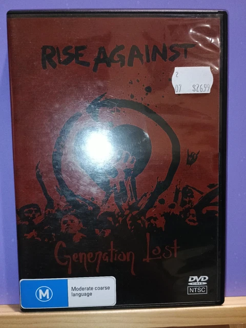 RISE AGAINST DVD Generation Lost $11.95 - PicClick AU