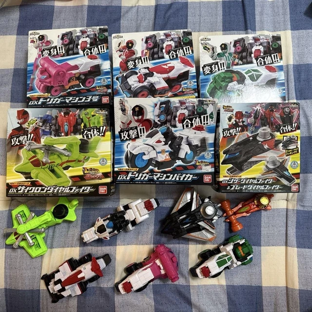 POWER RANGERS LUPINRANGER VS Patoranger Vehicle Machine 7p set BANDAI ...