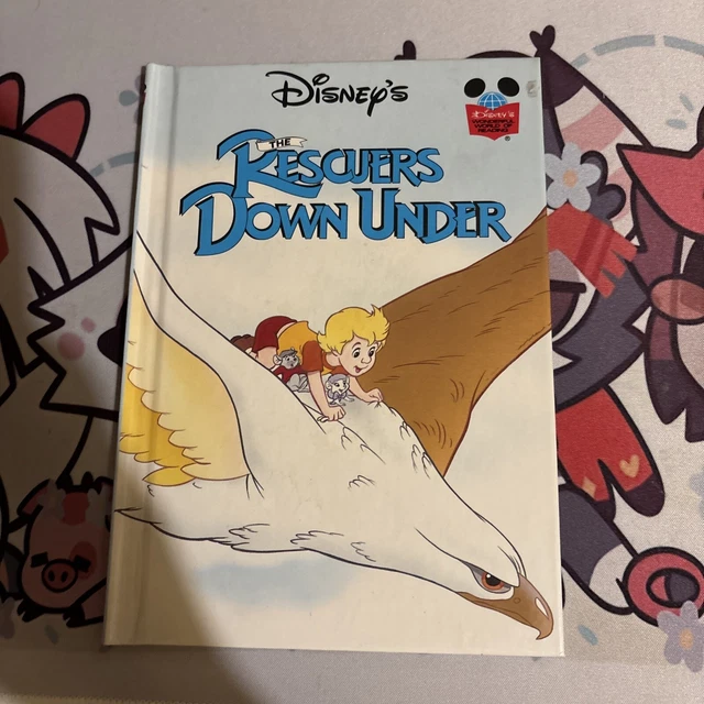 WALT DISNEY THE Rescuers Down Under Book Wonderful World Of Reading ...