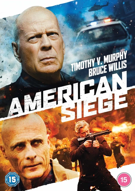AMERICAN SIEGE (DVD) Bruce Willis Rob Gough Timothy V. Murphy Johann ...