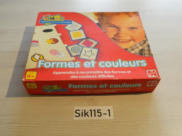 RARE JEU VINTAGE TINGO apprendre tout en s'amusant formes et couleurs ...