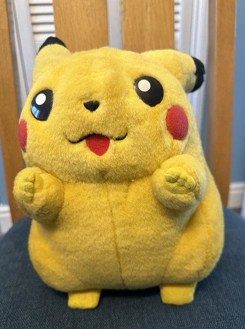 VINTAGE PIKACHU POKEMON Large Talking Plush Soft Toy Tiger Electronics ...