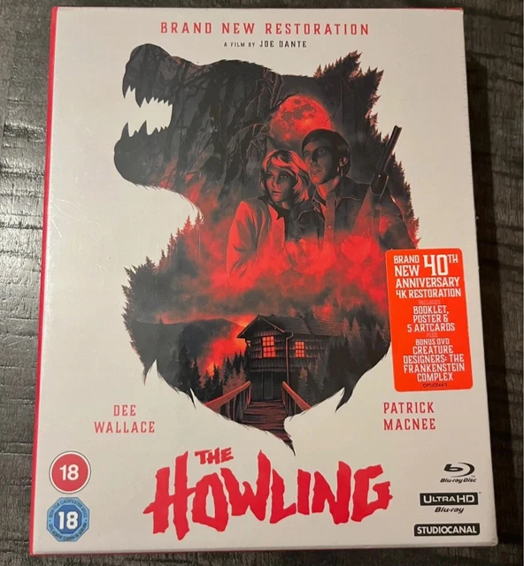 THE HOWLING (4K UHD Blu-ray) 40th Anniversary Collectors Edition - Brand New £26.72 - PicClick UK