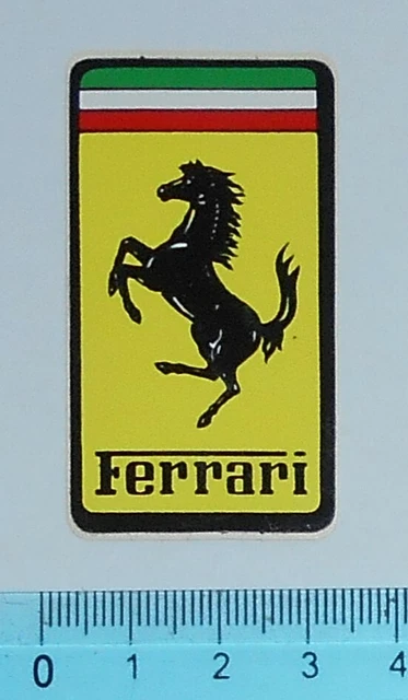 ADESIVO STICKER VINTAGE AUTOCOLLANT AUTO MOTO TUNING FERRARI ANNI'80 ...