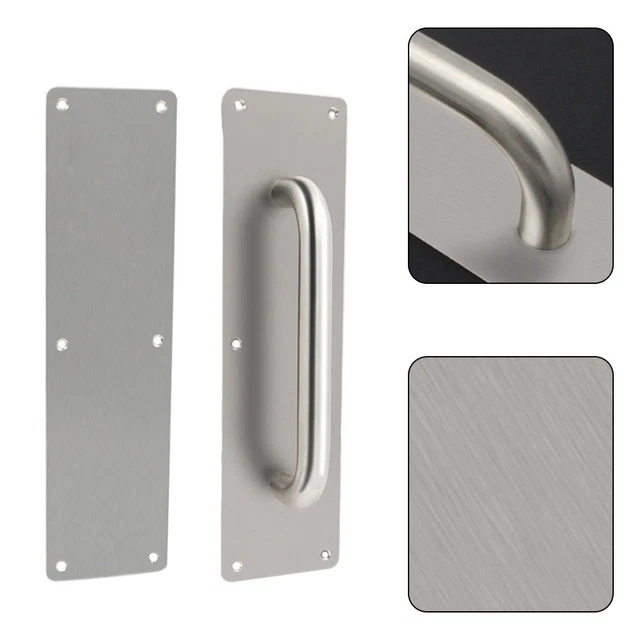 PUSH-PULL BOARD CORNER Push-pull Plate Push-pull Handle Stainless Steel ...