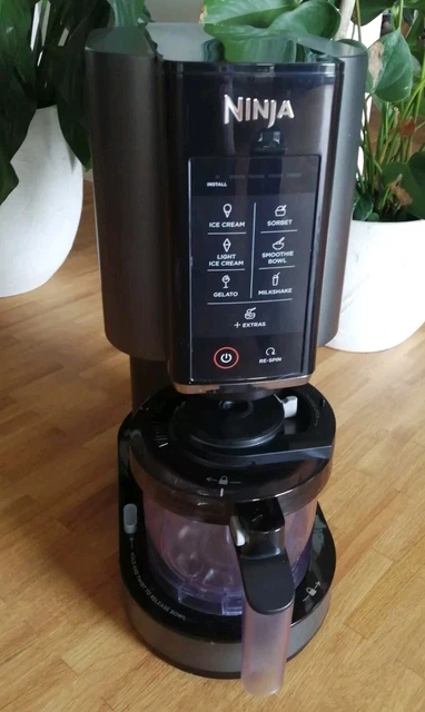 NINJA CREAMI, ICE Cream Maker, NC300EU, 1.4L, 3 Containers, 7 Programs ...