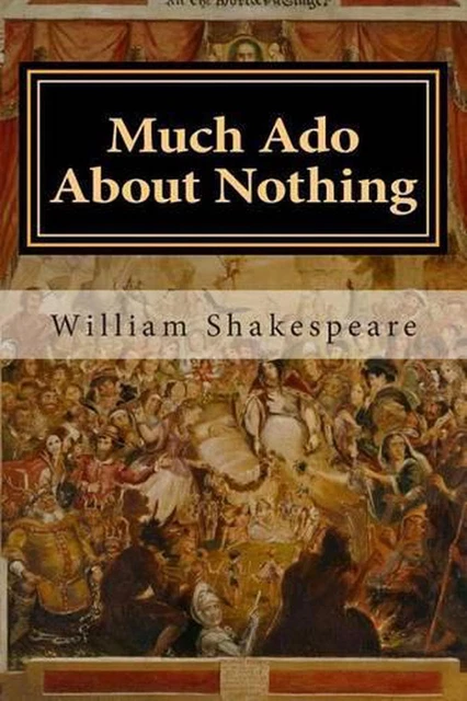 MUCH ADO ABOUT Nothing by William Shakespeare (English) Paperback Book ...