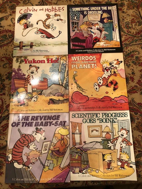 SIX BOOK SET Calvin and Hobbes Comic Strip Collections (#1-6) EUR 28,06 ...