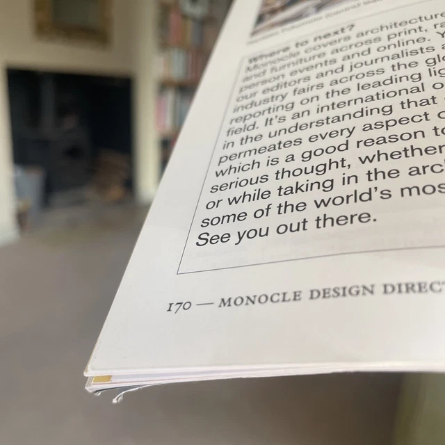 MONOCLE DESIGN DIRECTORY Magazine 2025 £13.85 - PicClick UK