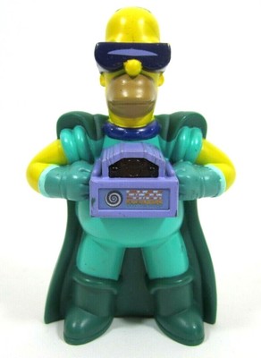 HOMER SIMPSONS BURGER King Kids Meal TREEHOUSE of HORROR Toy 2011- No ...