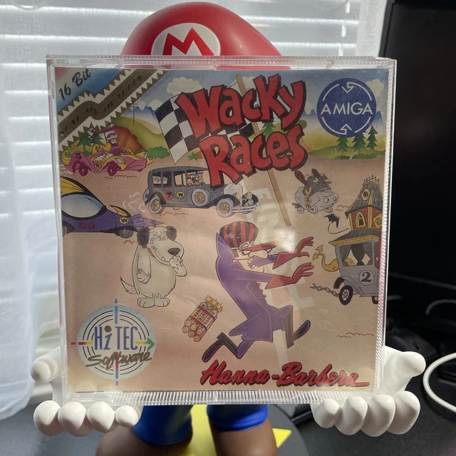 💾AMIGA --WACKY RACES Game By Hi-Tec --GC--Tested-- £23.99 - PicClick UK