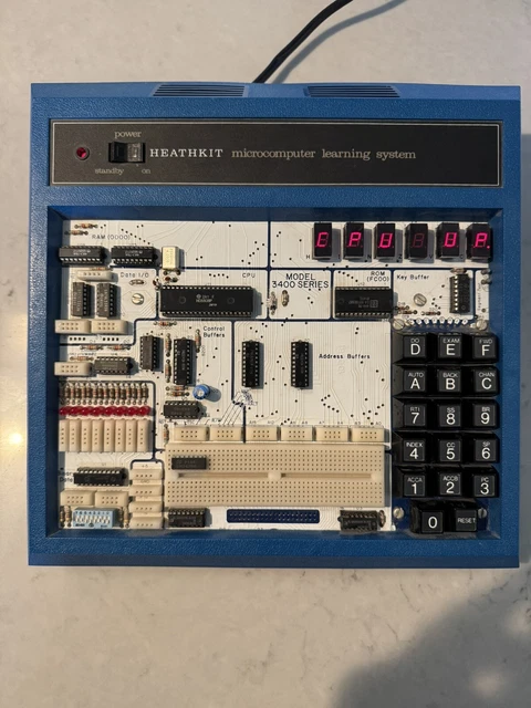 HEATHKIT ET-3400 A Microcomputer System Microprocessor Learning System ...
