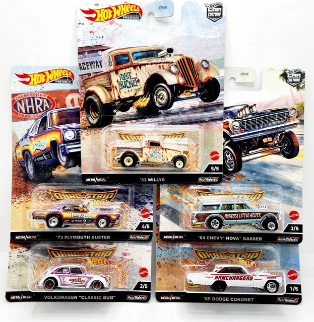 HOT WHEELS PREMIUM 2022 Car Culture R Case Drag Strip Set of 5 Cars £32 ... HOT WHEELS PREMIUM 2022 Car Culture R Case Drag Strip Set of 5 Cars £32 ...