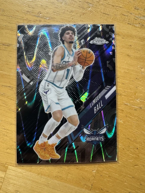 2025-26 TOPPS CHROME LaMelo Ball - Go Time - Ray Wave Refractor - SSP ...