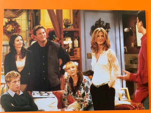 JENNIFER ANISTON : FRIENDS, RARE TV SHOW CARD COLLECTOR VINTAGE 90's ...
