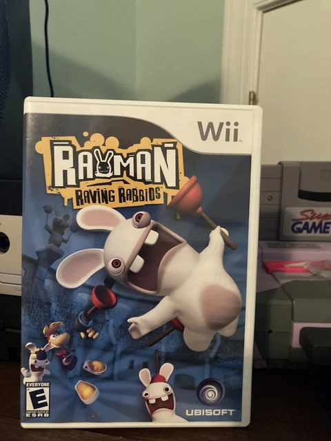 RAYMAN RAVING RABBIDS (Nintendo Wii, 2006) Complete with Manual £4.75 ...