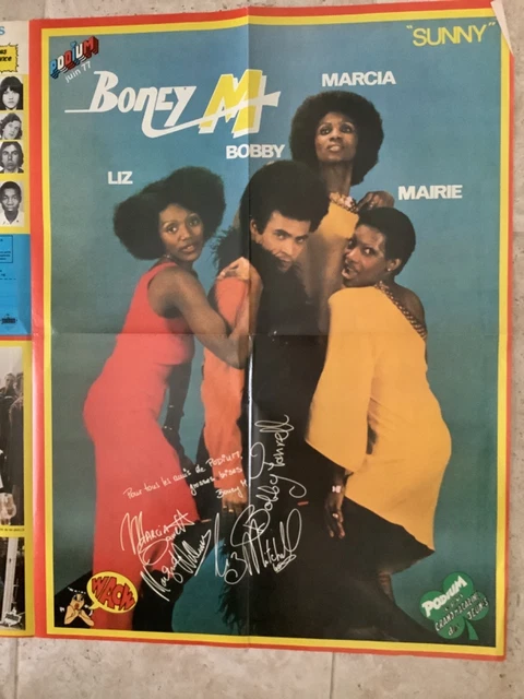 POSTER 8P CLAUDE François, 4p Boney M 26/1316 EUR 10,00 - PicClick FR