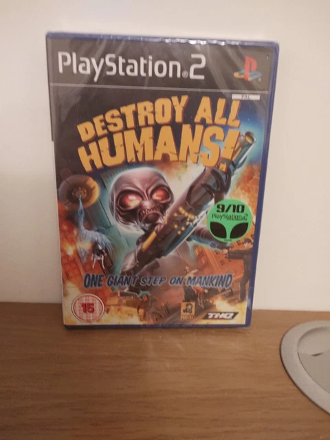 DESTROY ALL HUMANS ps2 Sealed £32.00 - PicClick UK