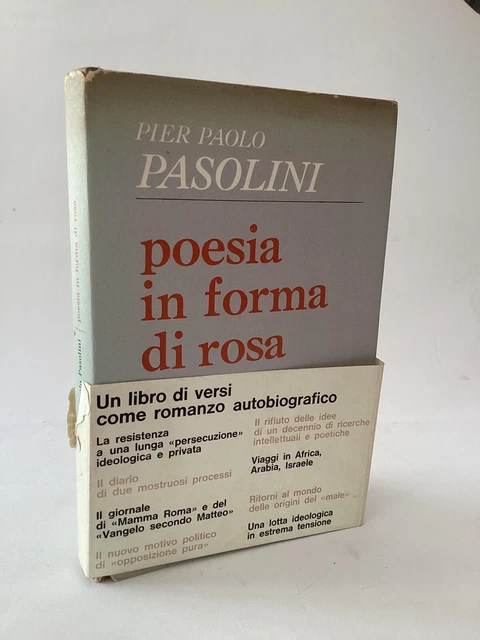 PIER PAOLO PASOLINI - Poesia In Forma Di Rosa - Prima Edizione 1964 ...