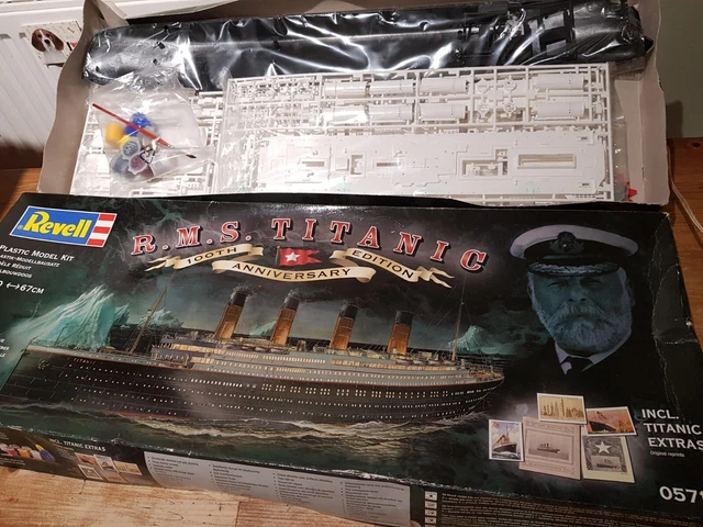 REVELL 05715 RMS Titanic 100th Anniversary Edition 1:400 Scale Model £ ...