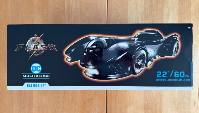 NEW MCFARLANE TOYS DC Multiverse The Flash Batmobile-Batman Keaton 89 ...