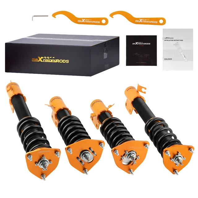24 WAY ADJUSTABLE Damper Coilover for Subaru Impreza WRX GDA GDB GD/GG Coilovers $510.00 ...