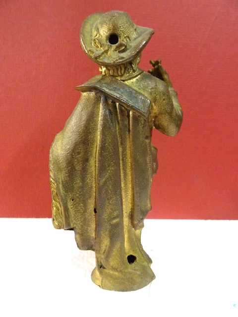 STATUE PERSONNAGE FIGURINE Avec Son Fusil De Pendule 16 Cm Tbe Voir ...