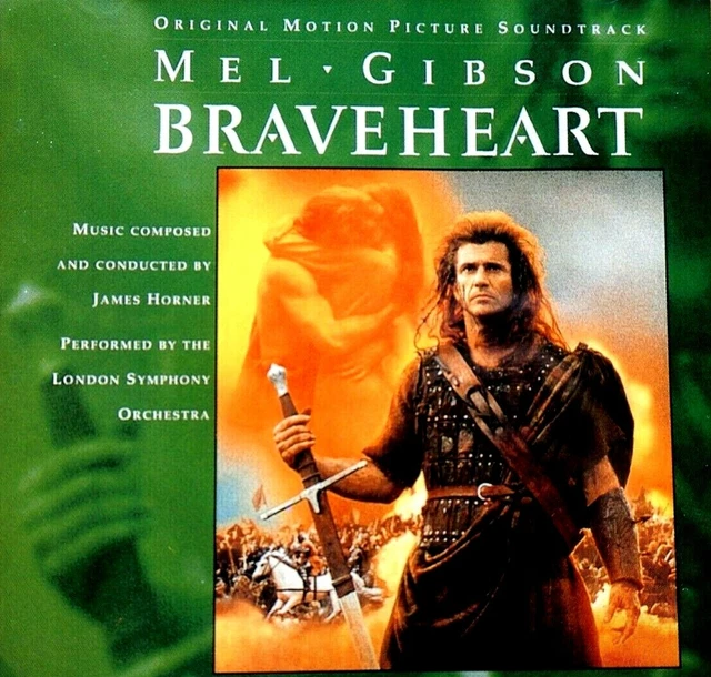 BRAVEHEART - ORIGINAL Motion Picture Soundtrack - CD, VG $12.00 ...