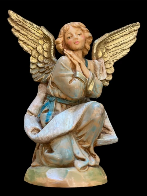 FONTANINI DEP ITALY Angle / Nativity Figure 4+” Simonetti 1994 PRAYING ...
