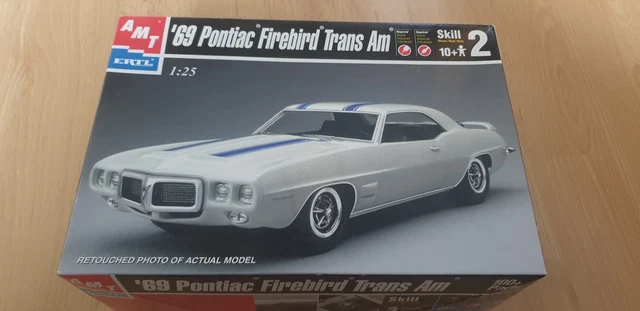 AMT ERTL 8583 1969Pontiac Firebird Trans Am Plastic Model Kit £26.70 ...
