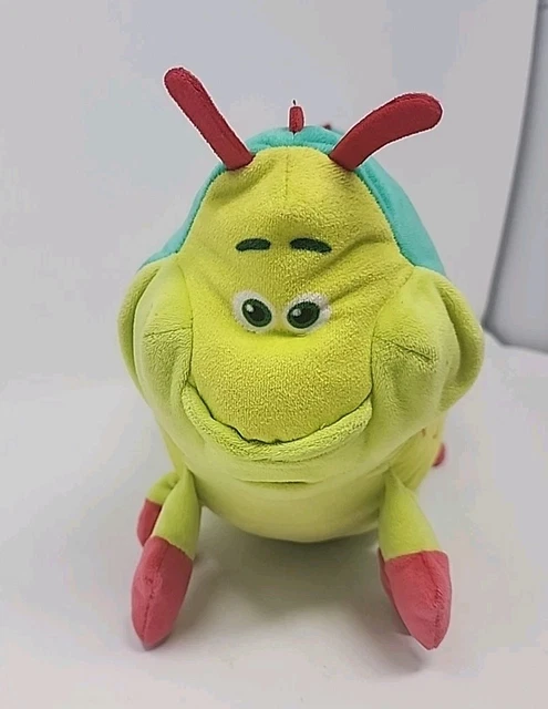 DISNEY A BUG'S Life HEIMLICH CATERPILLAR 12" Plush STUFFED ANIMAL Toy £ ...