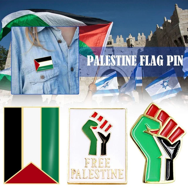 PINS PIN BADGE Pin's Metal Palestine Flag Free Palestine Gift ...