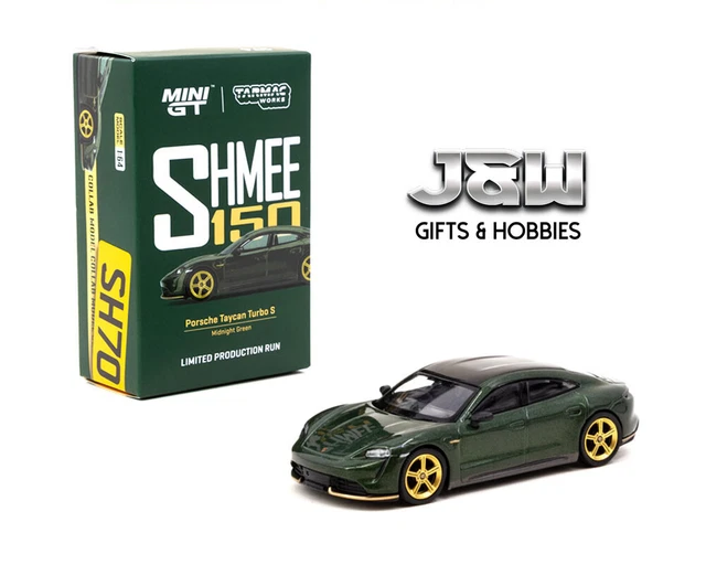 TARMAC FONCTIONNE X Mini Gt Porsche Taycan Turbo S Shmee 150 MGT00274-R ...