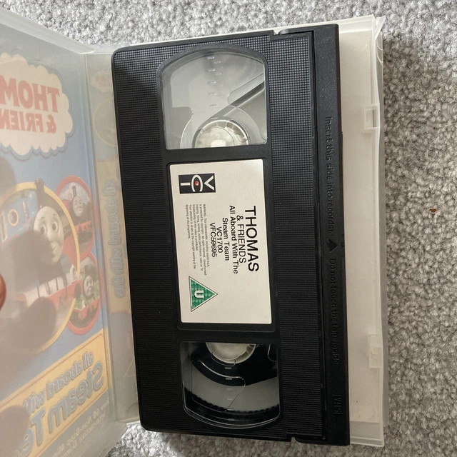 THOMAS THE TANK engine - All aboard with the team - VHS VIDEO - Cert U ...
