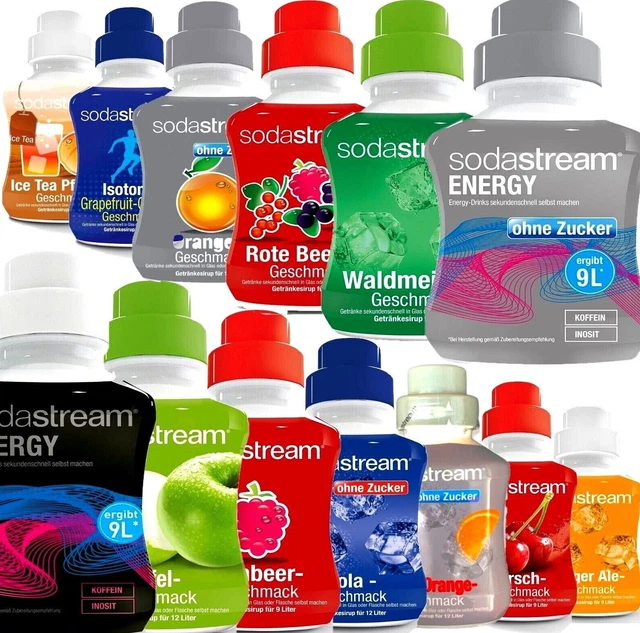 SYRUP SODASTREAM, MYSODA, A&H, Capri-Sun. Soda Concentrates-European ...