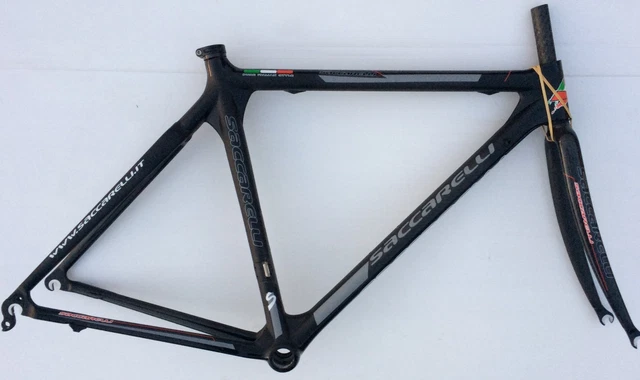 CADRE VÉLO DE Course Carbone Saccarelli Road Frame Fourche Look HSC1 ...