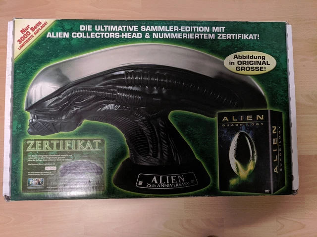 ALIEN HEAD 25TH Anniversary Limited Edition DVD Boxset Alles noch NEU ...