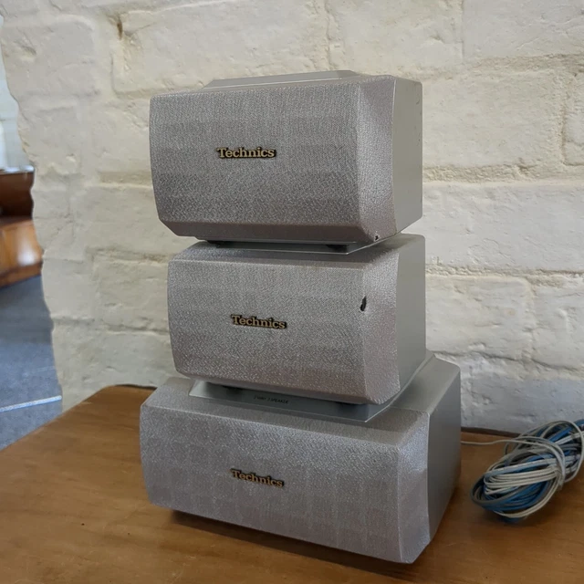 TECHNICS SURROUND SOUND Speaker System SB-PS95 SB-PC95 Genuine Tested ...