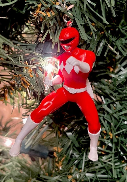 HALLMARK MIGHTY MORPHIN Power Rangers Green Ranger Christmas Tree ...